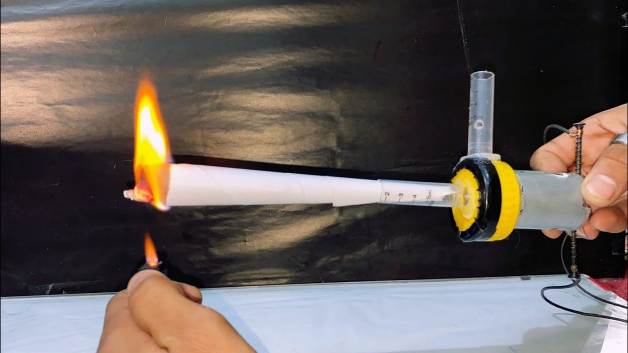 making mini 12w Moter Somke Machine electric somke creating.... #foryou ...