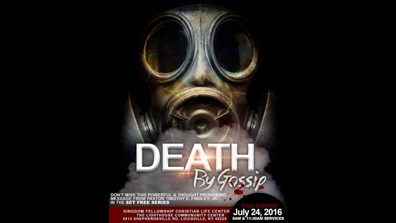Death By Gossip - Pastor Timothy Findley Jr. - YouTube