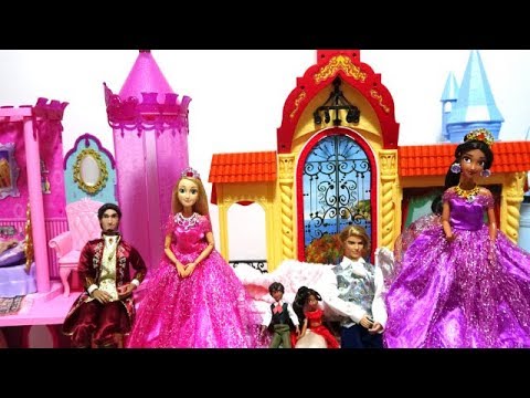 ELENA AVALOR Princess Elena and Rapunzel Castle Prince and carriage ...