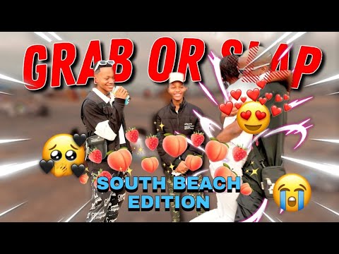 SLAP 👋🏾 OR GRAB 🍑 (BEACH EDITION) | South African Youtuber