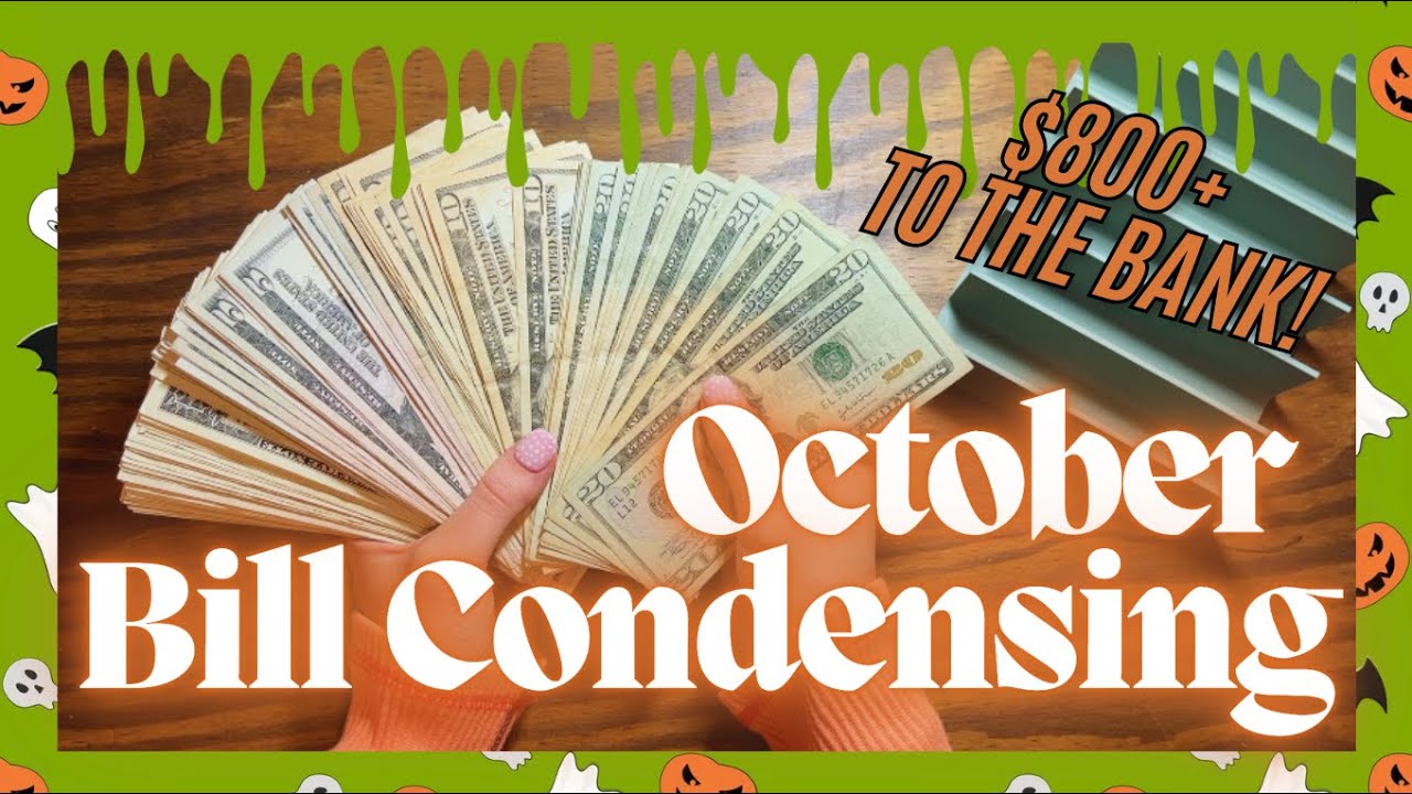 October Bill Condensing!🎃 - YouTube
