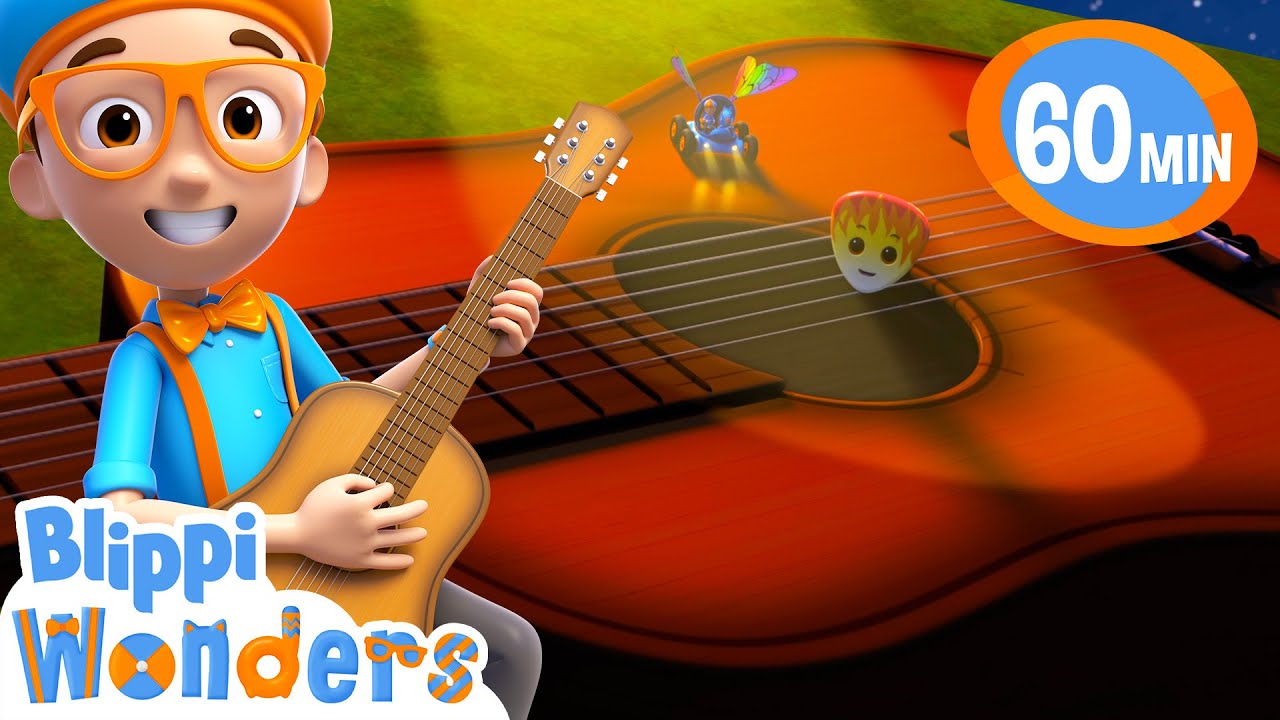 Guitar | Blippi Wonders | Rescue Adventures - YouTube