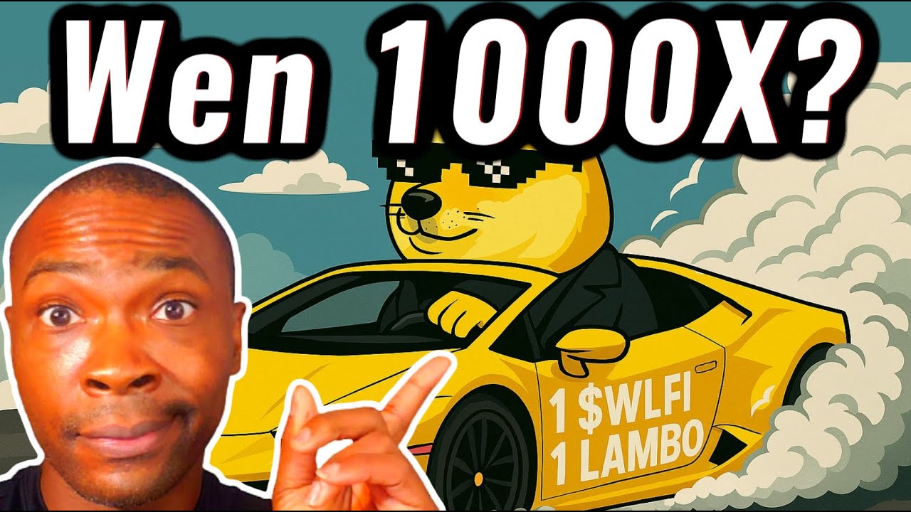 "Wen Lambo Financial $WLFI: Meme Coin to Moon Your Portfolio?🌕WEN 1000X ...