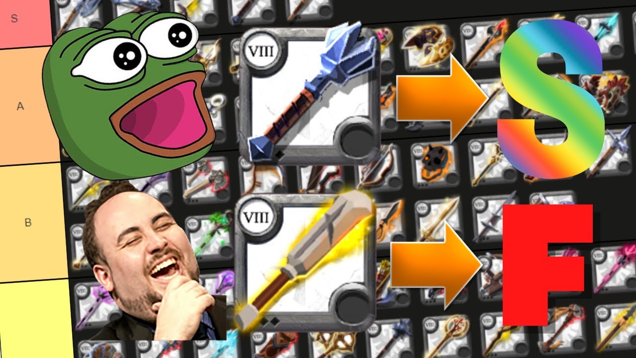 I Ranked Every Single Weapon in Albion Online - YouTube