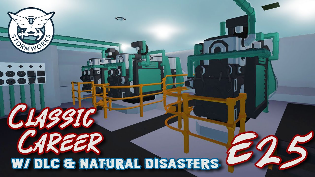 Modular Boat Engine Build! Classic Career w/ DLC & Natural Disasters ...