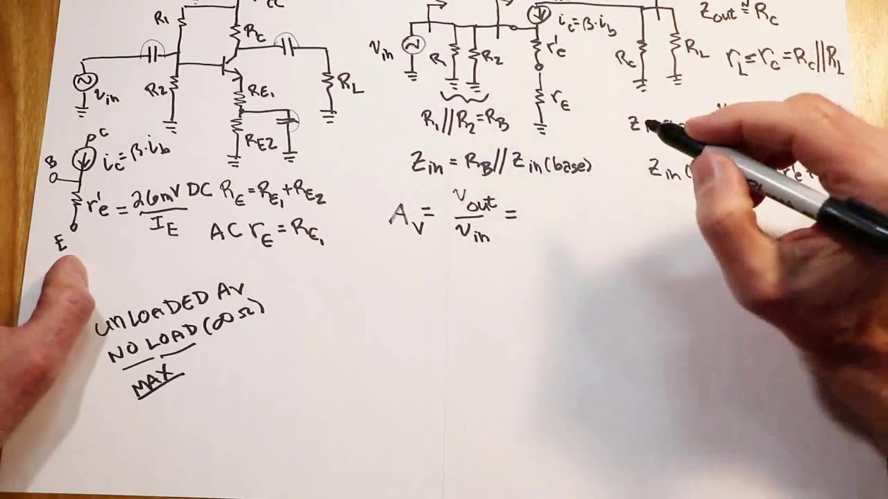 Semiconductor Devices: Common Emitter Amplifier - YouTube