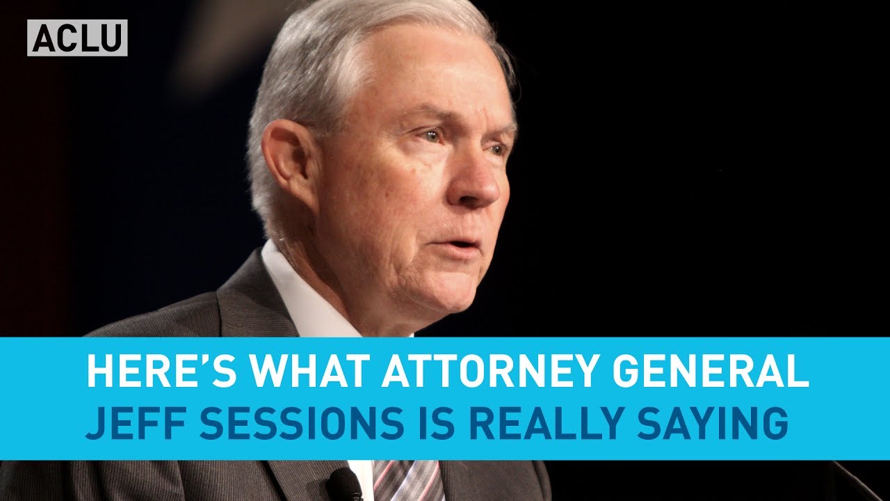 Here's What Attorney General Jeff Sessions Is Really Saying - YouTube