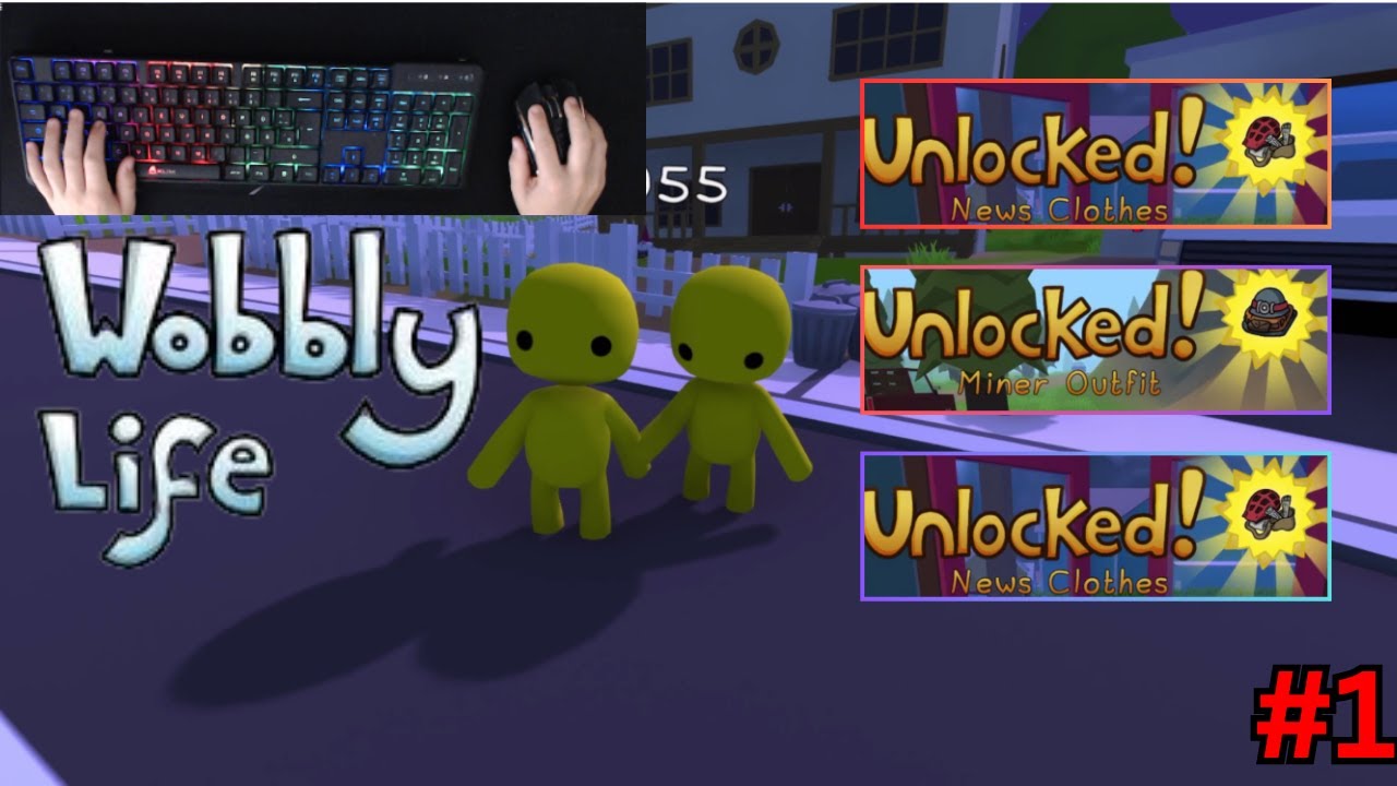 DER START! - WIR HOLEN GELD! Wobbly Life #1 - YouTube