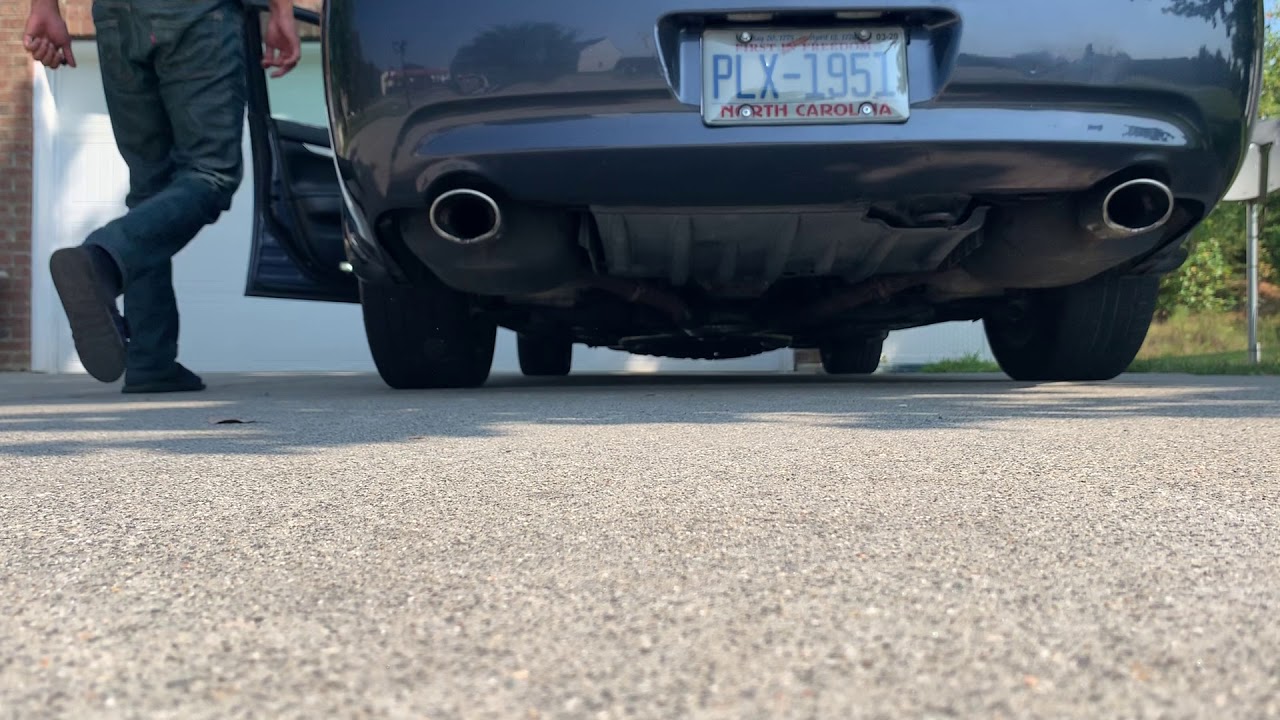 2008 Infiniti G35 1320 Test Pipes - YouTube