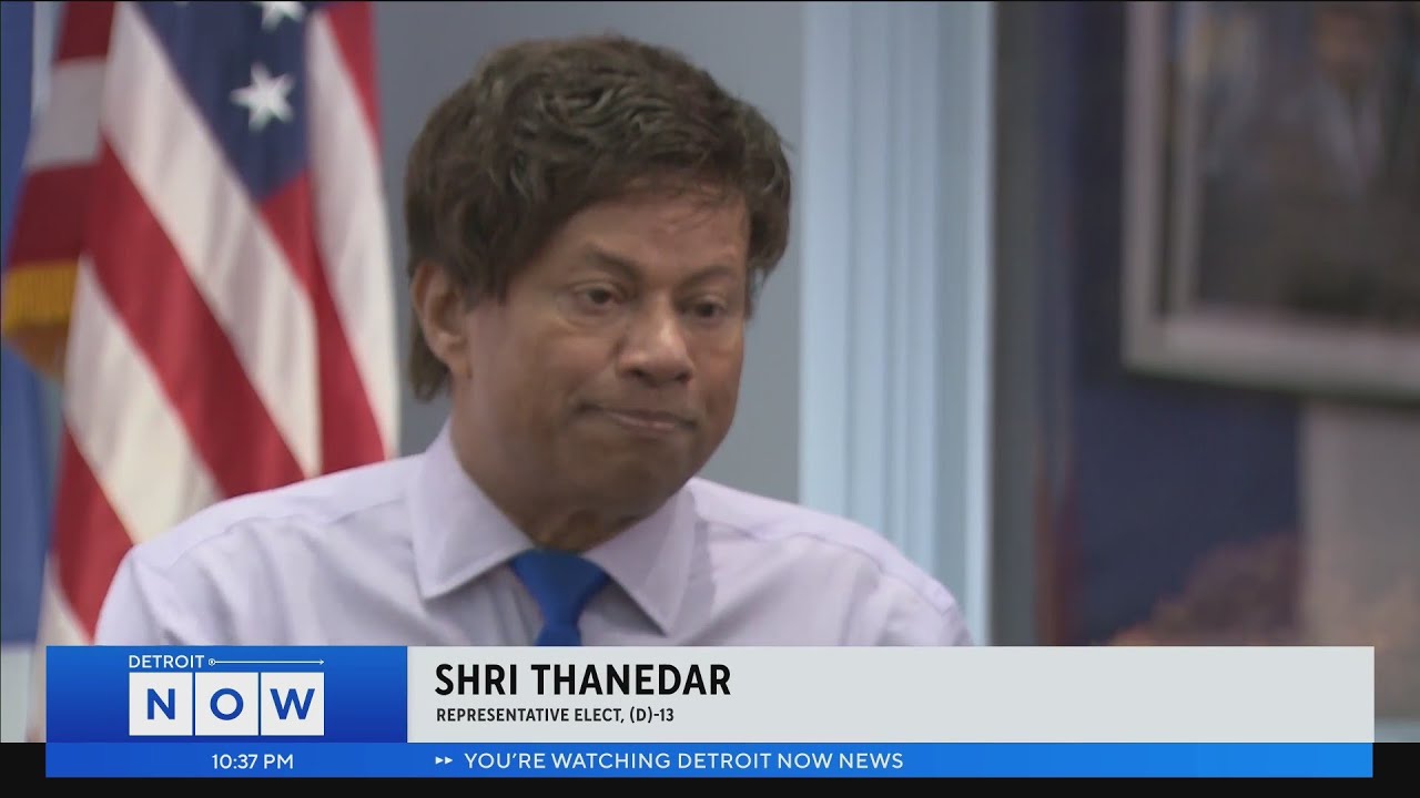 Shri Thanedar speaks on historic election win - YouTube