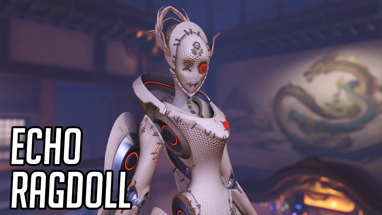 Echo "Ragdoll" Skin Showcase - Overwatch 2 - YouTube