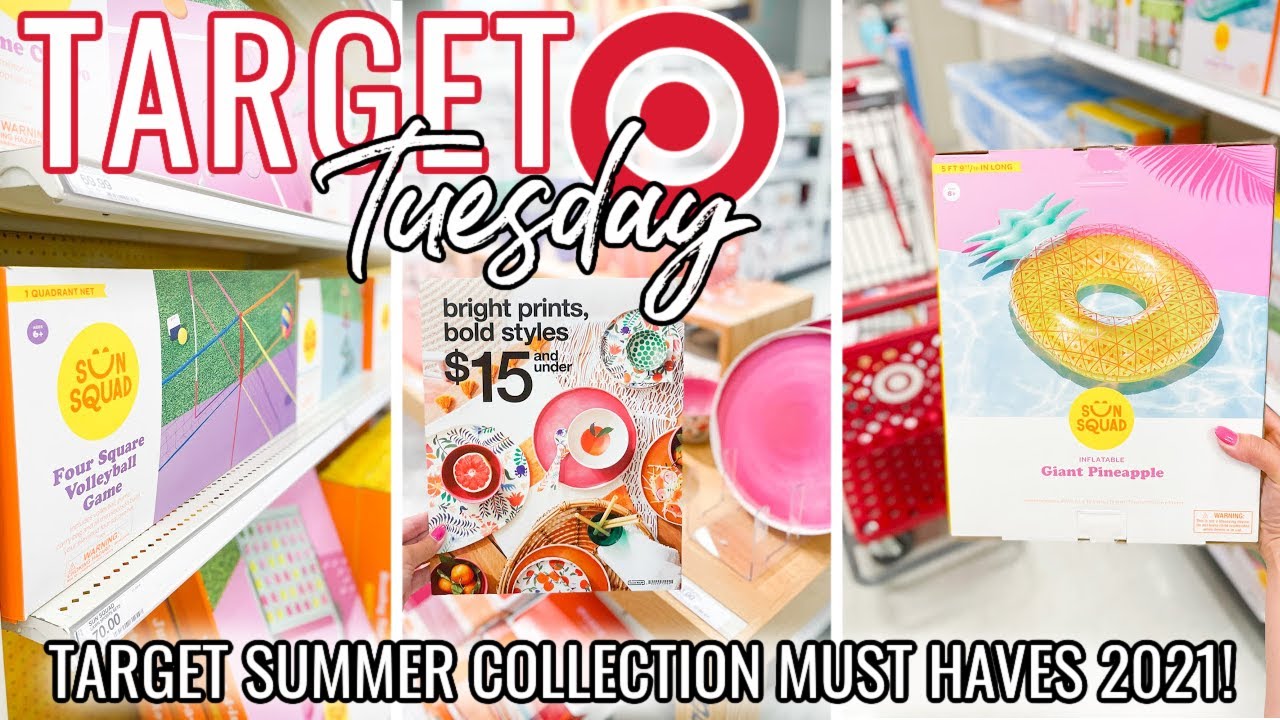 *2021* TARGET SUMMER COLLECTION WALKTHROUGH HAUL || dollar spot + beach ...