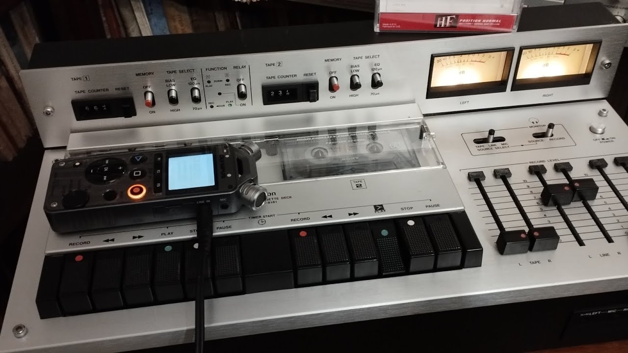 Clarion MD-8181 Tape Deck - Lin-in for Olympus LS-12 - Black Shelton ...