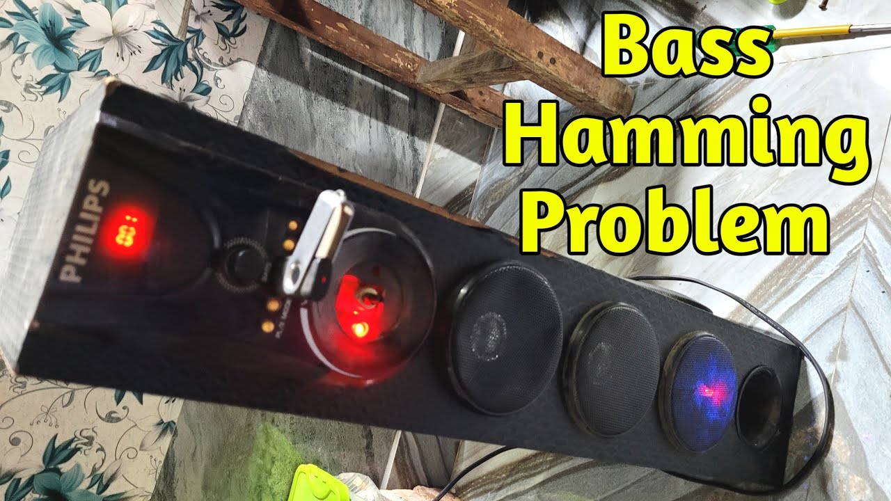 Home Theater Tower Woofer Hamming Problem || 2030 2050 board Hamming || Electronics Verma - YouTube