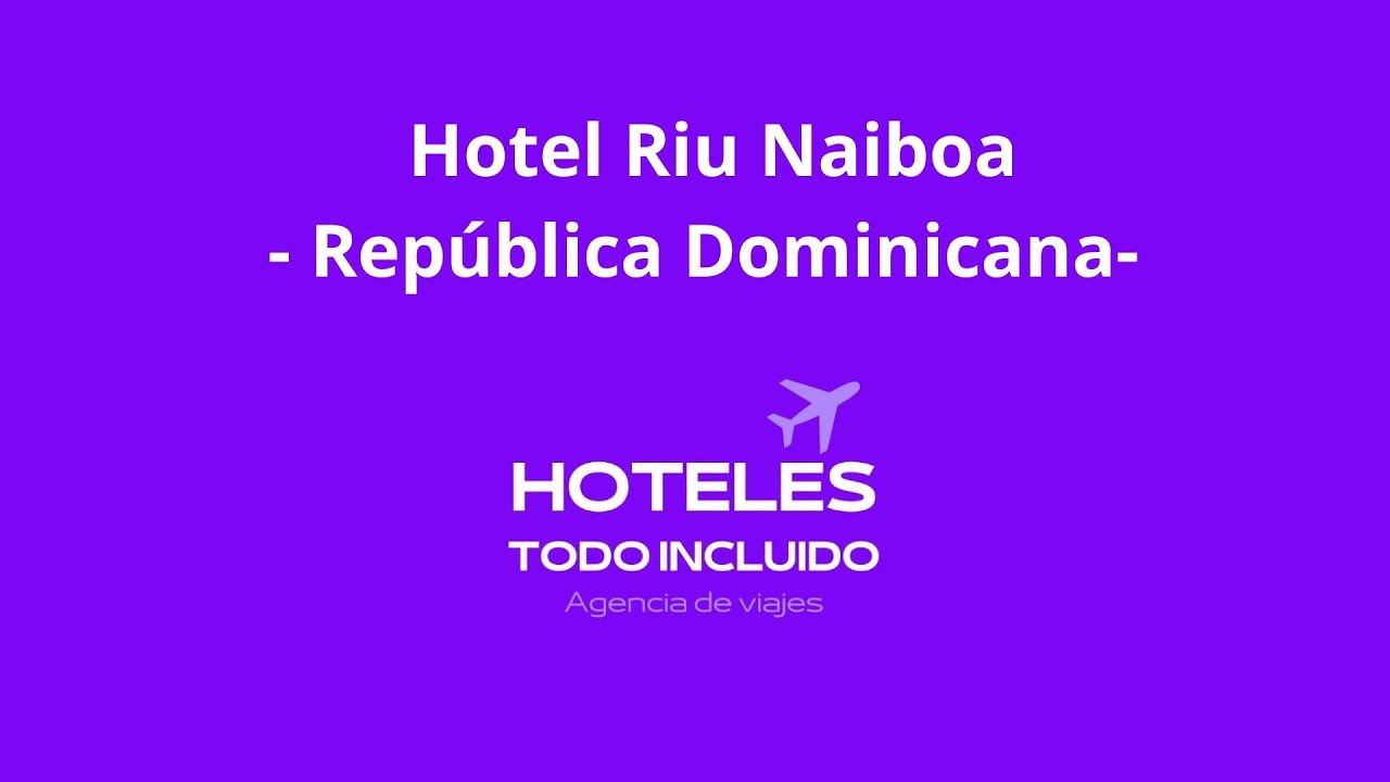 Hotel Riu Naiboa All Inclusive - Punta Cana - República Dominicana ...