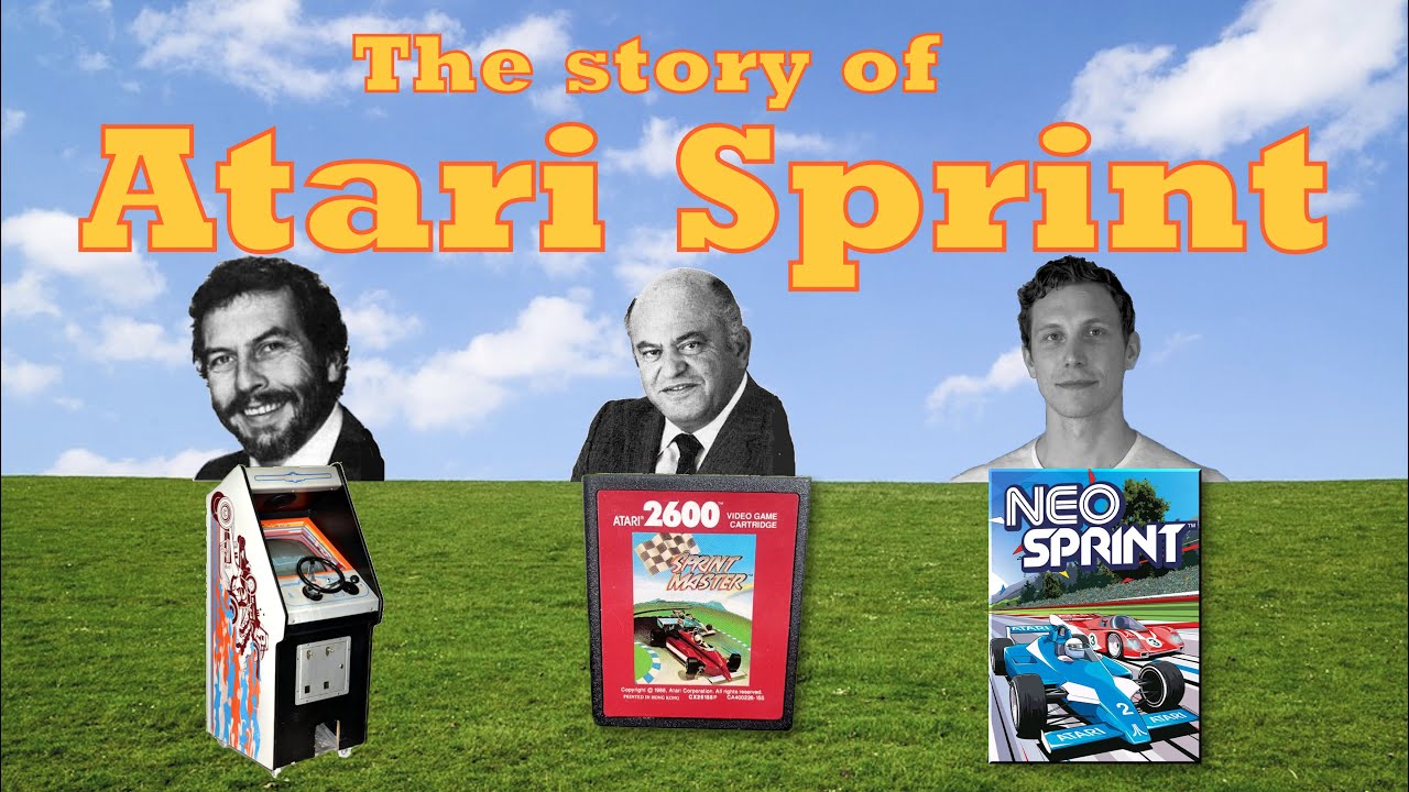 The story of Atari Sprint, and its variants as Sprint 2, Super Sprint ...