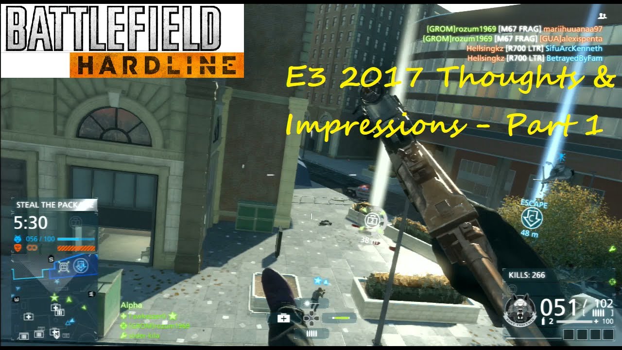 E3 2017 Thoughts & Impressions (w/BFH Gameplay) - Part 1 - YouTube