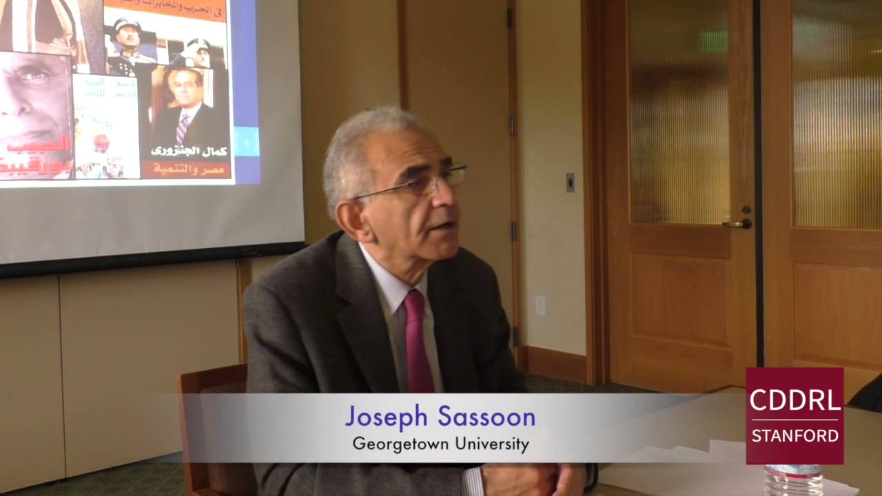 ARD Stanford: Joseph Sassoon on "The Anatomy of Authoritarianism in the ...