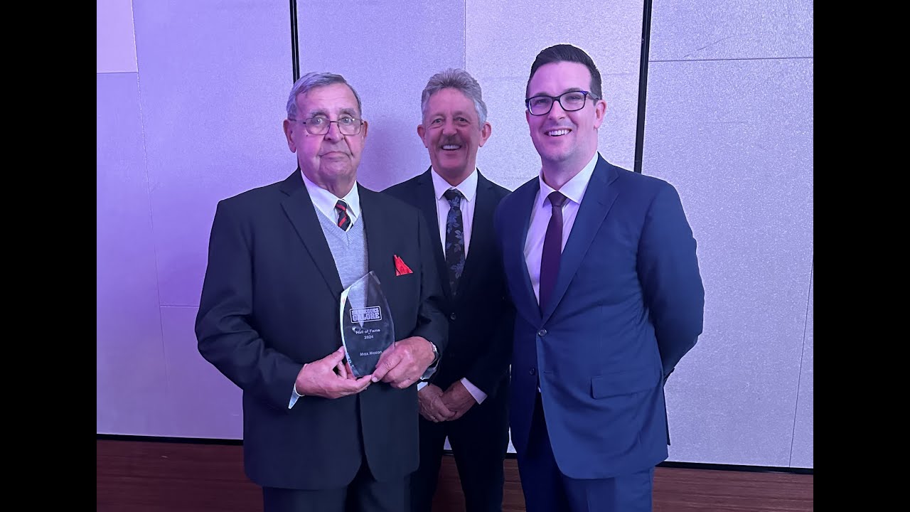 Max Mason's Induction into the Barbeques Galore Hall of Fame - YouTube