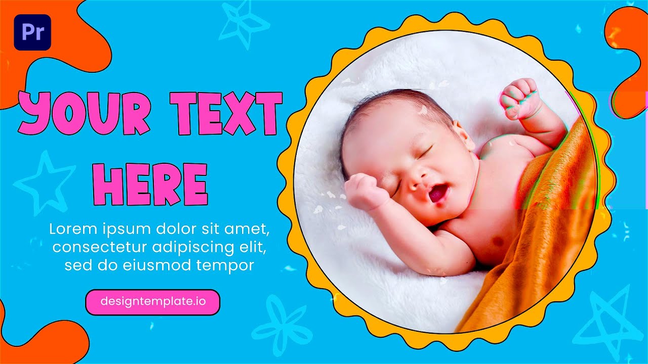 Babies Photo Slideshow Premiere Pro Templates - YouTube