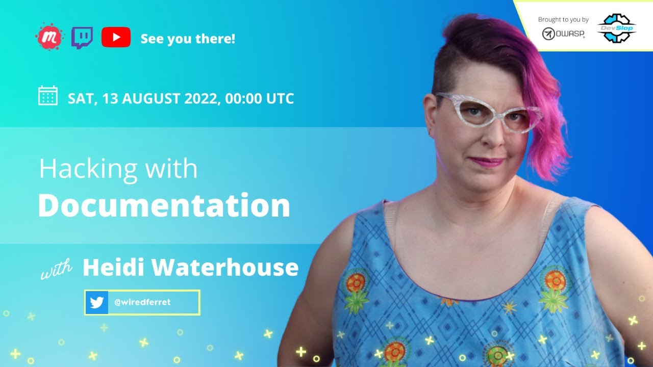 Hacking with Documentation with Heidi Waterhouse - YouTube