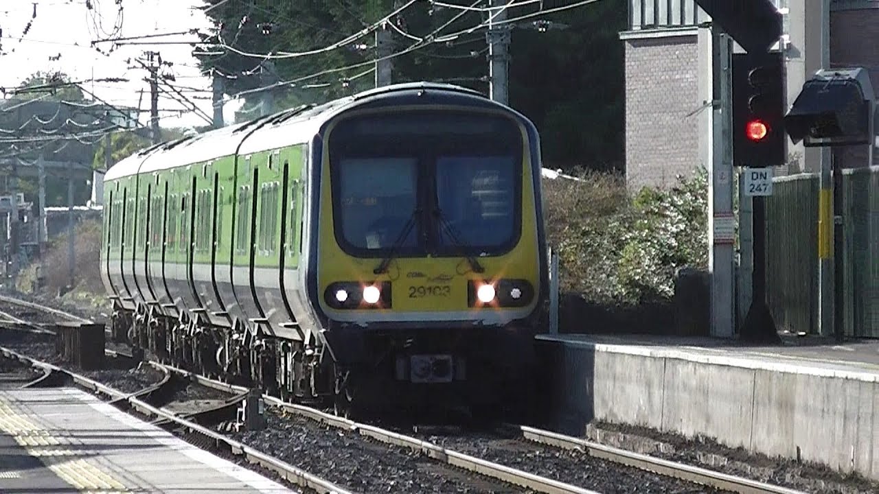 IE 29000 Class DMU number 29103 - Howth Junction Station, Dublin - YouTube