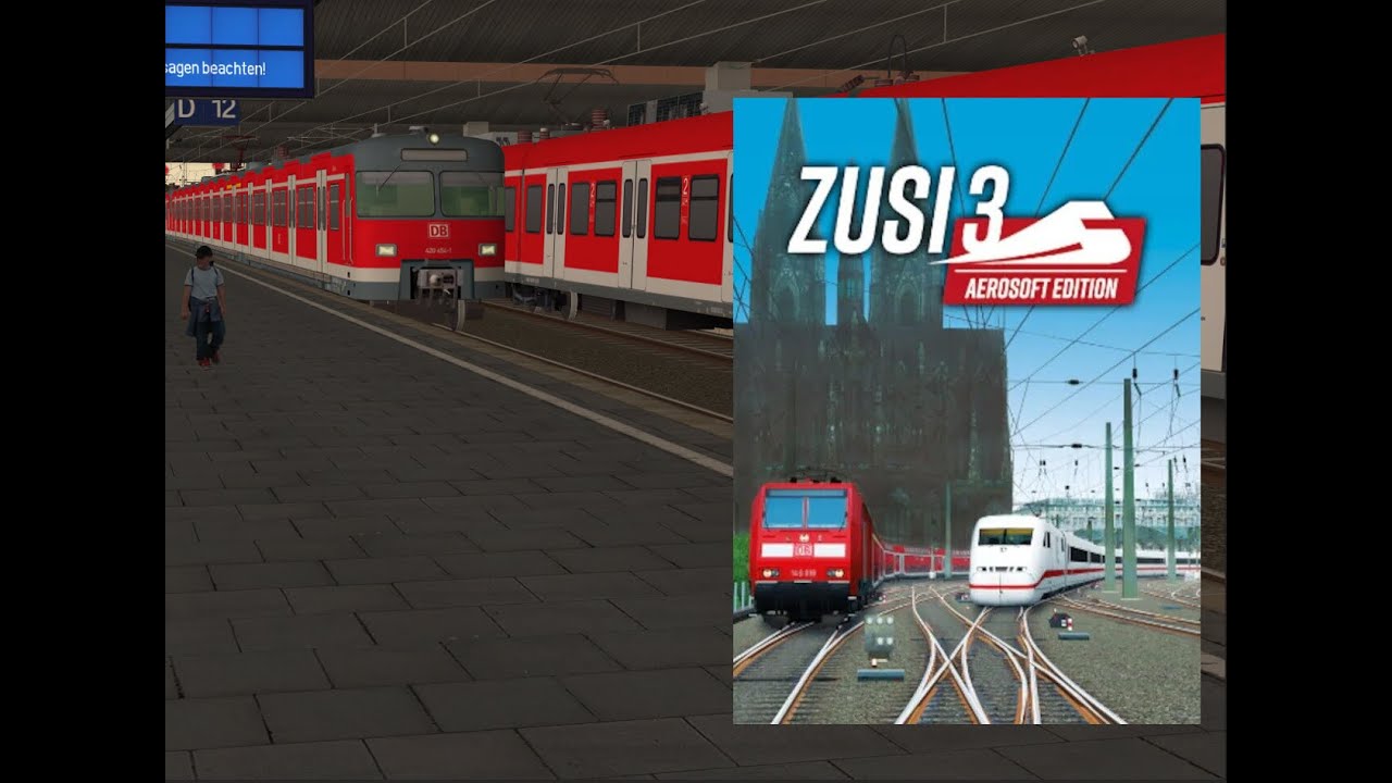 Zusi 3 | S68 mit der ET 420 & massive Störungen auf der S-Bahn-Strecke - YouTube