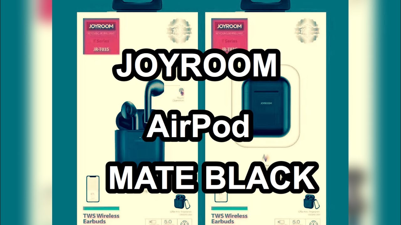 JOYROOM AirPods JR-T03S - YouTube