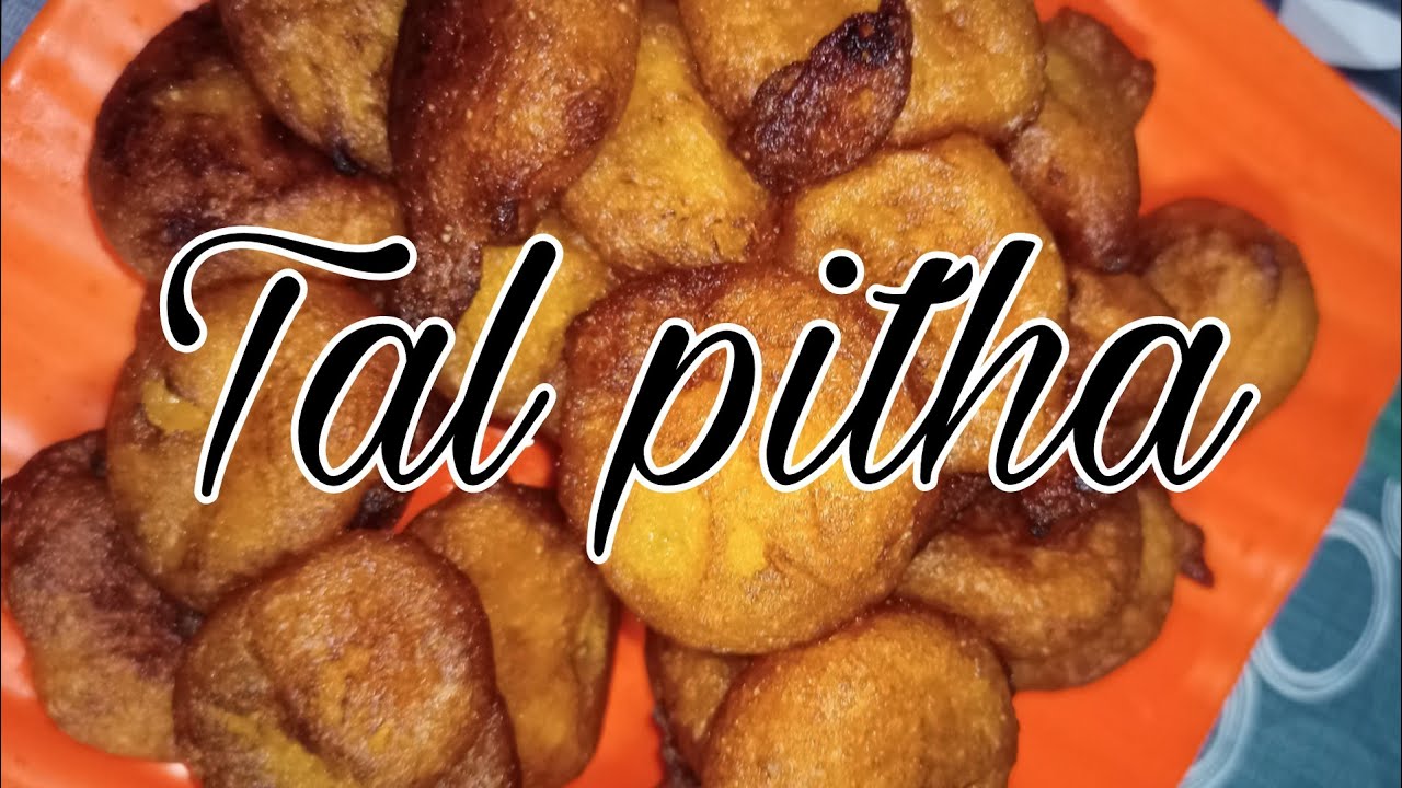 Tal pitha 🍥 || snacks || cook vlog#9 - YouTube