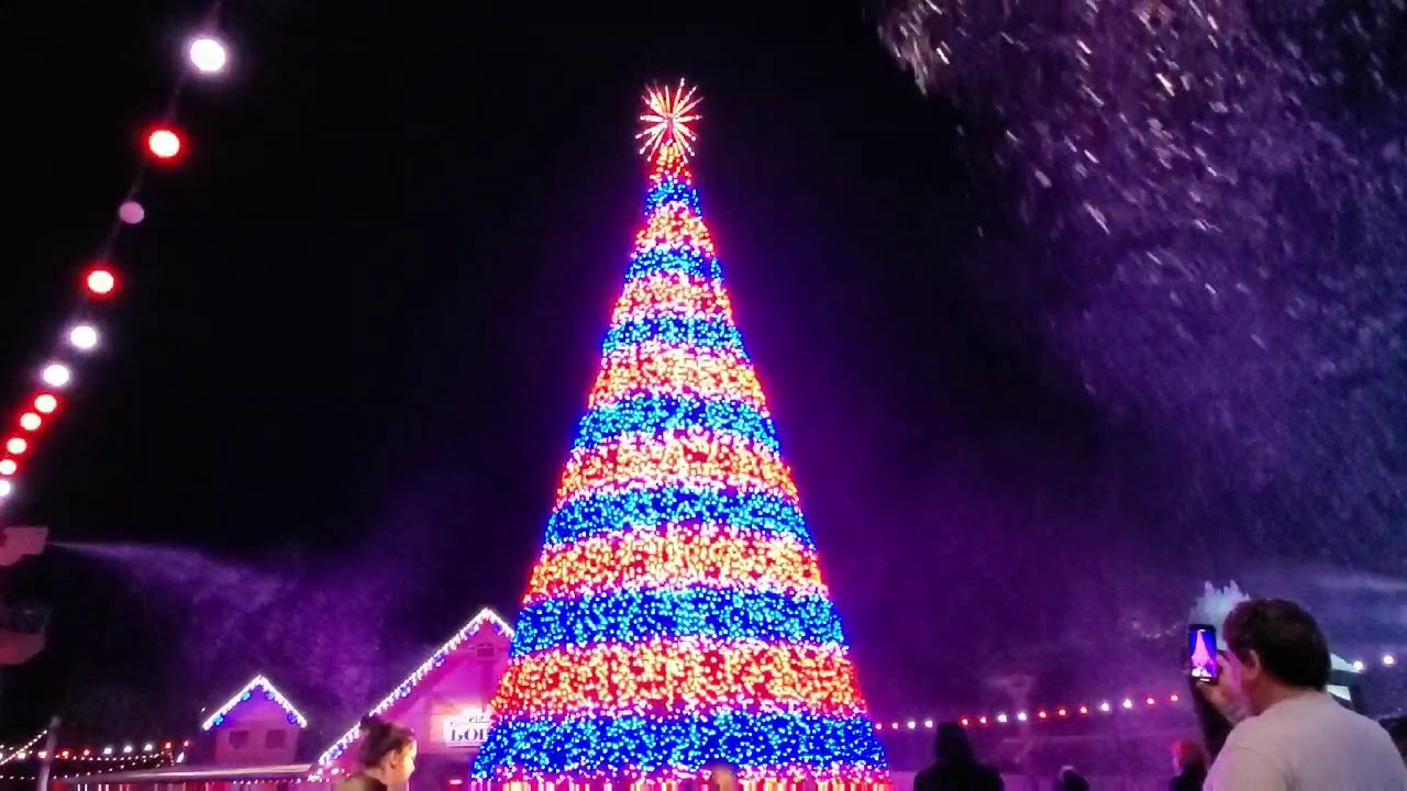 Dollywood Smokey Mountain Christmas 2019 Wildwood Grove and Glacier ...