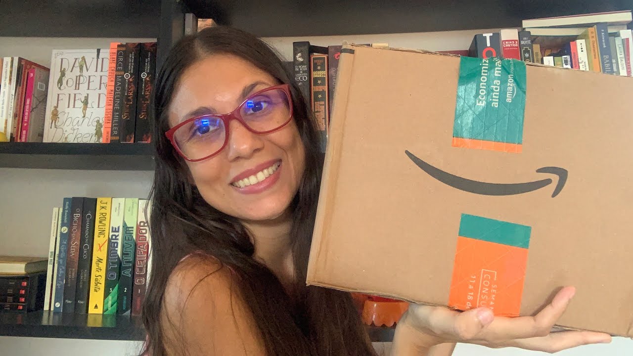 Unboxing semana do consumidor Amazon (muito livro) - YouTube