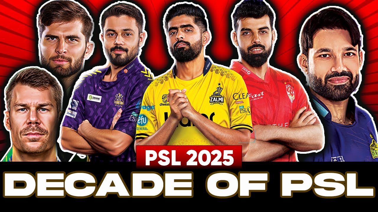 PSL 2025: The EVOLUTION of Pakistan Super League! | Collab ...