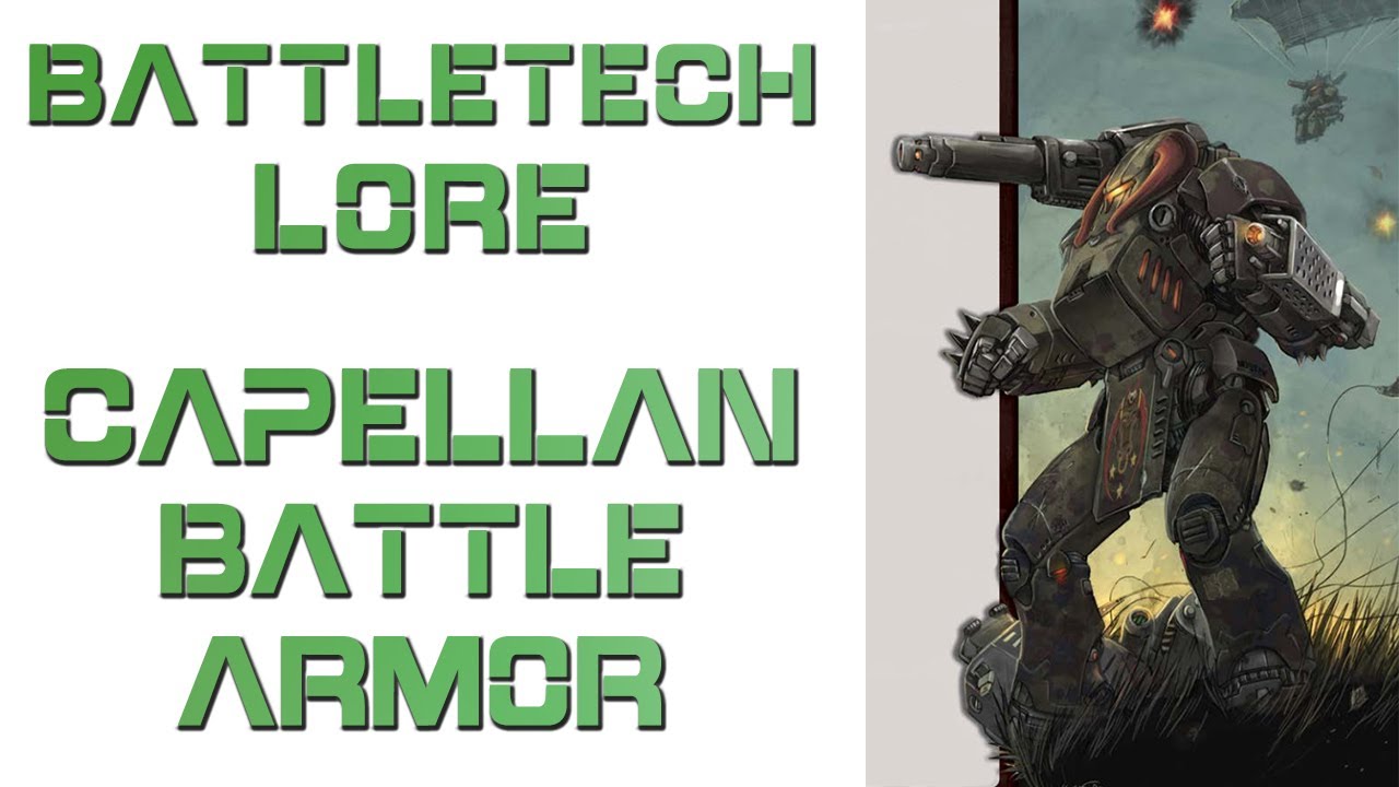 Battletech Lore - Capellan Confederation Battle Armor (Fa Shih, Trinity ...