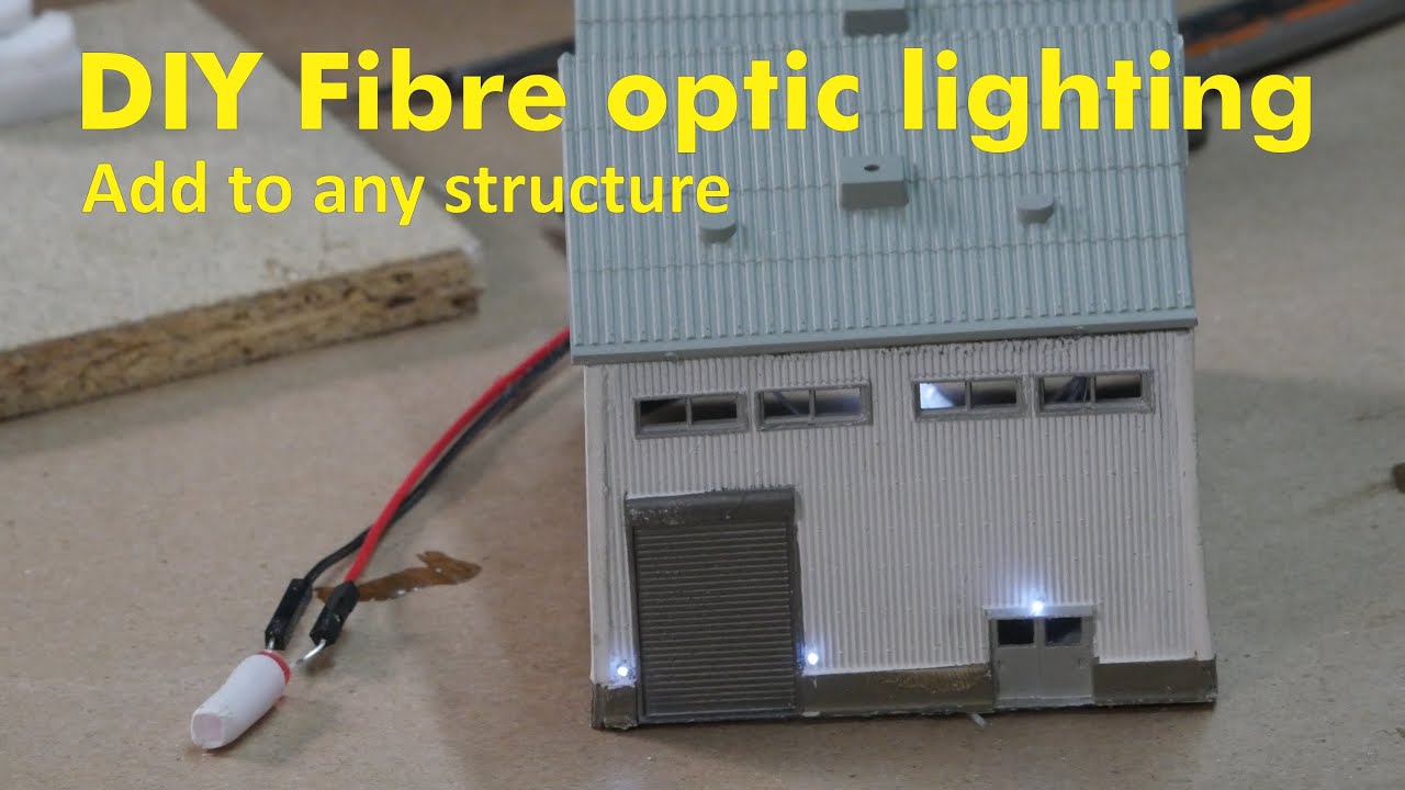 DIY Fiber optic lighting - YouTube