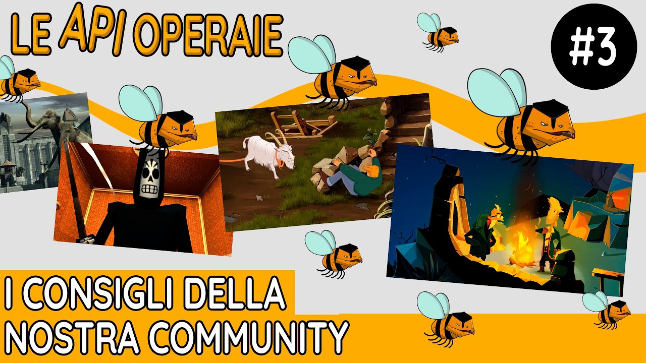 AVVENTURE CONSIGLIATE DALLA NOSTRA COMMUNITY [LE API OPERAIE: EP3] - YouTube