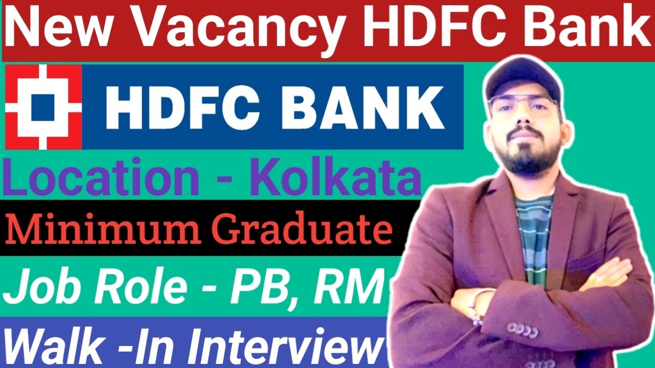 HDFC Bank hiring - walk in interview - location - eligibility ...
