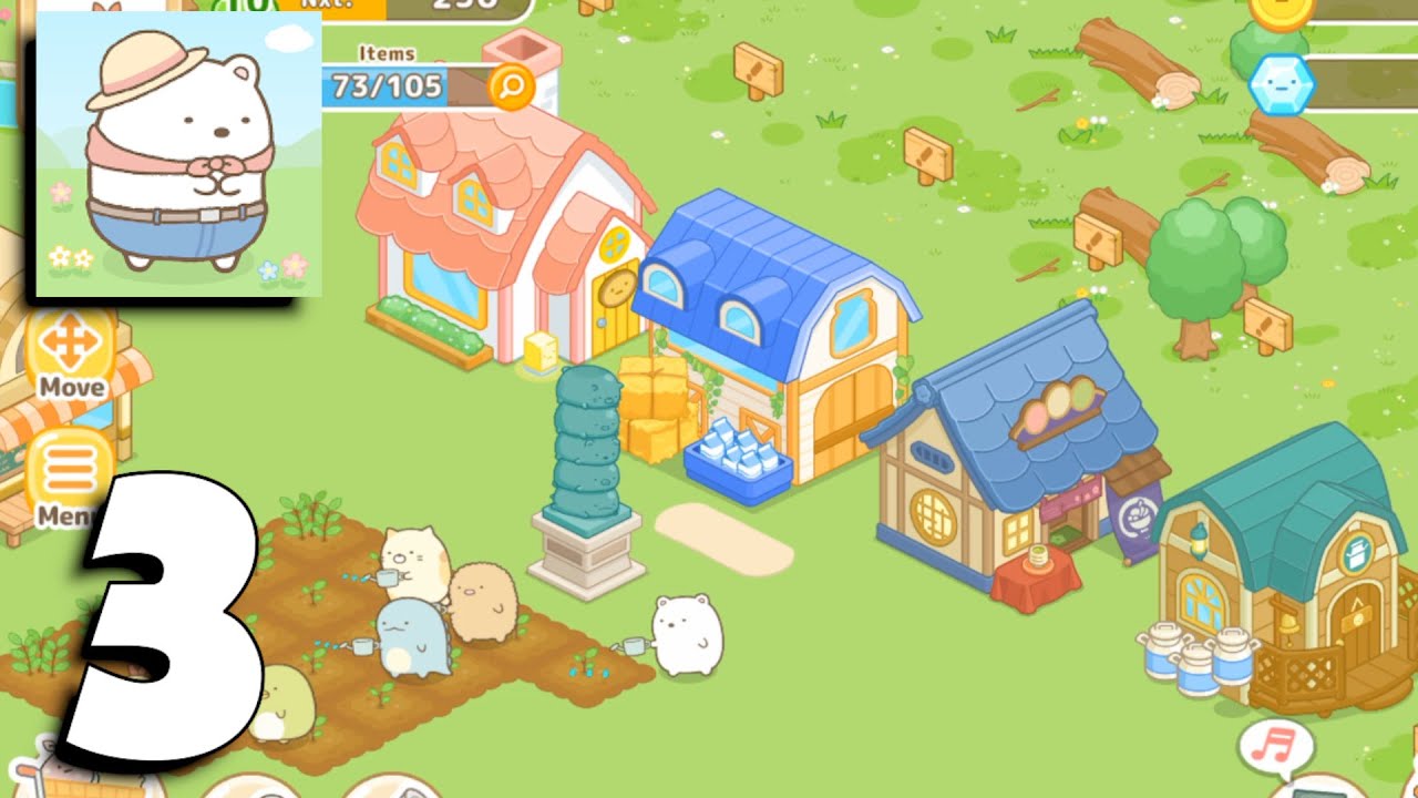 Sumikkogurashi Farm - Gameplay Part 3 (Android,iOS) - YouTube