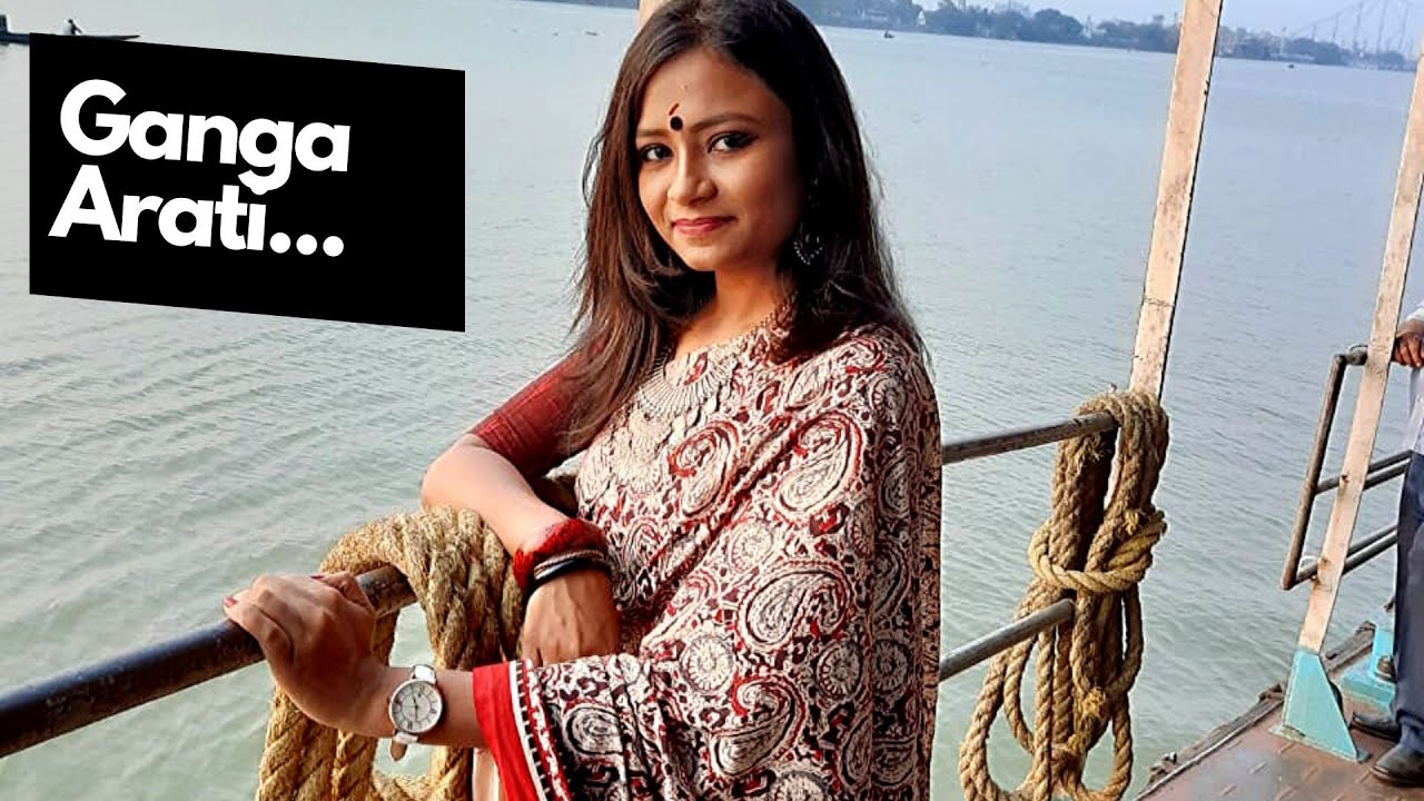 GANGA ARATI RAMKRISHNAPUR GHAT HOWRAH *HD* | Holy river Ganges Hindu ...