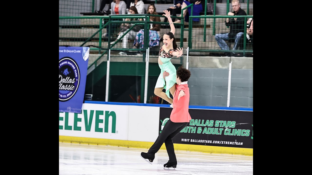 Dallas Classic 2023 - Junior FD Julia Epps & Blake Gilman - YouTube