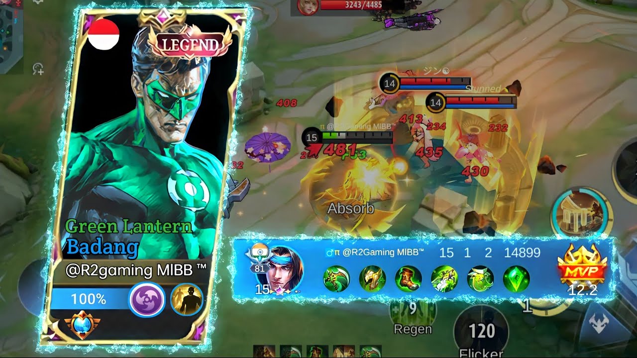 Thank you moonton for this badang legend skin 🔥 Badang new build 2022 🔥 ...