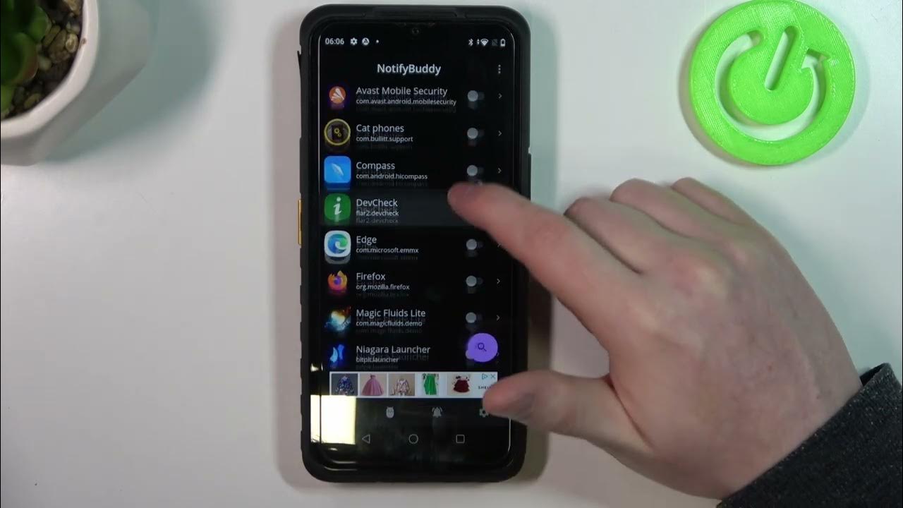 How To Set Custom Led Lamp Notifications In Cat S53 | RGB Notifications - YouTube