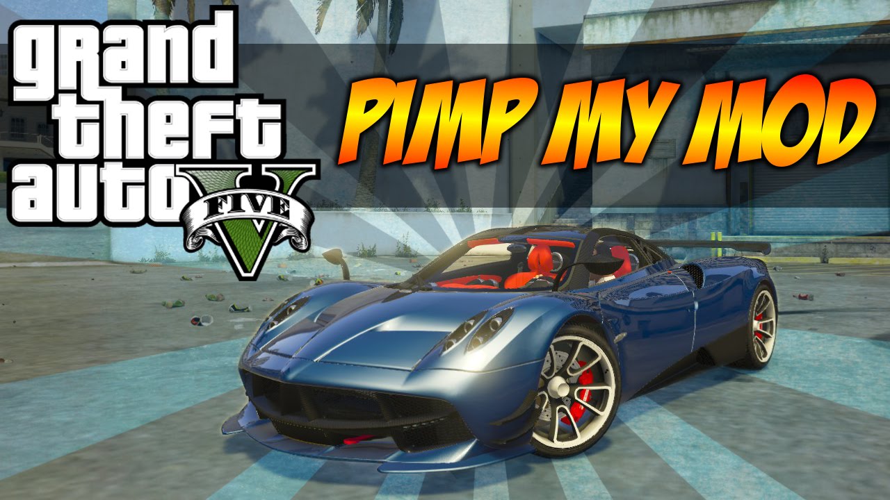 GTA 5 - Pimp My Mod #34 | Pagani Huayra | Modded Car Customization ...