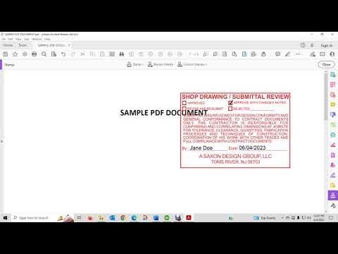 Installing your dynamic stamp - YouTube