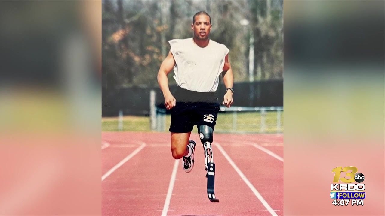 Silver Medal Paralympian makes history - YouTube