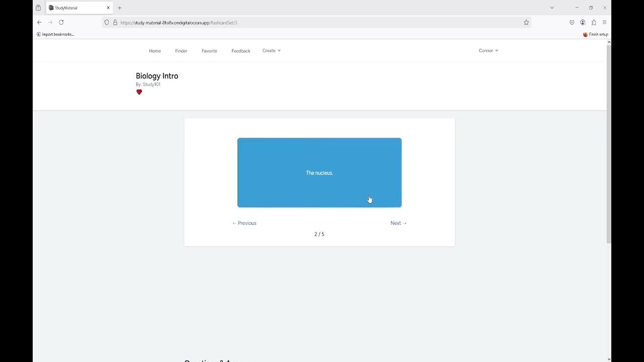 Study Material Demonstration | Laravel Application - YouTube