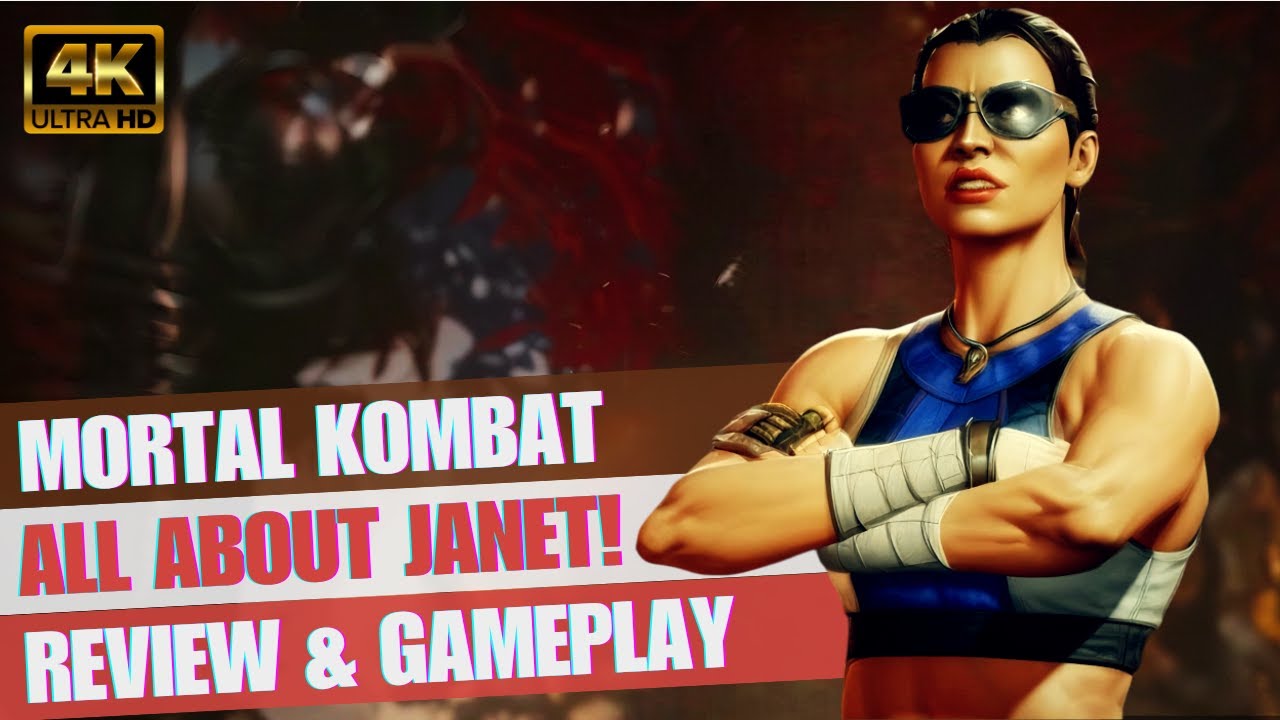 All About Janet Cage in Mortal Kombat MK1 Kameo Combos Gameplay Review ...