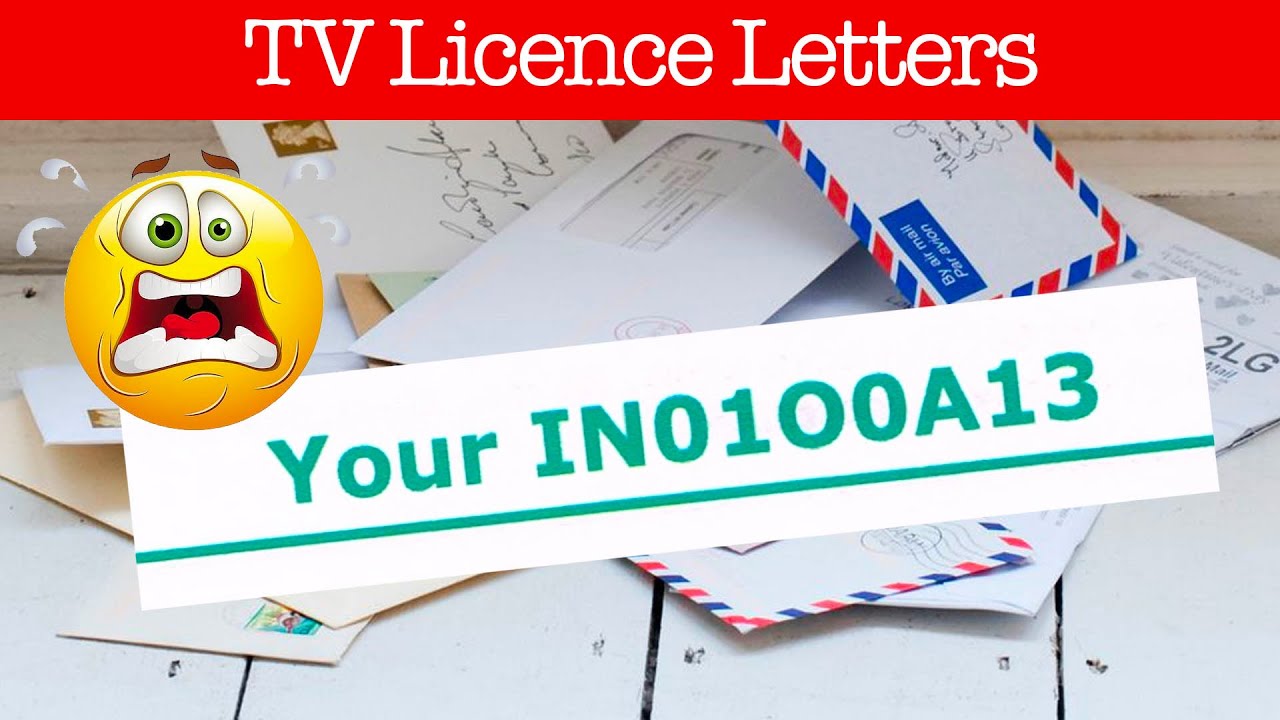 TV Licence Letter - Your IN01O0A13 - YouTube