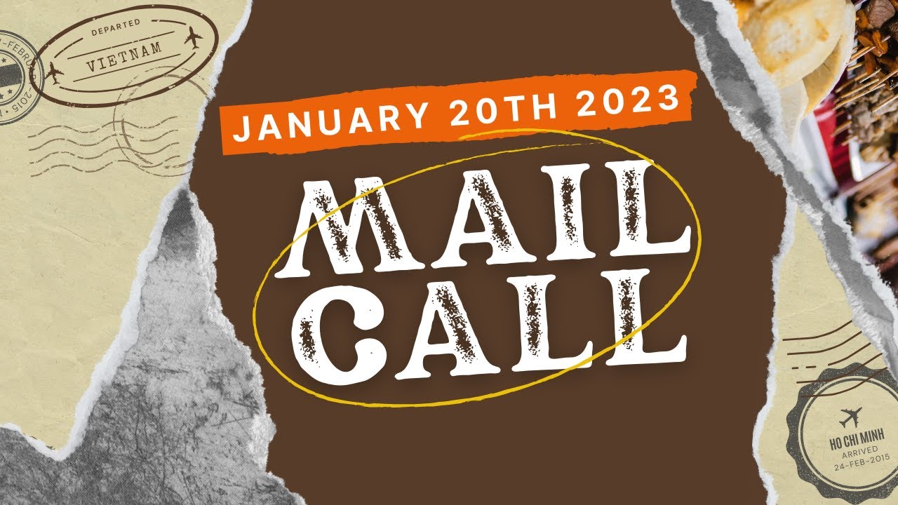 Mail Call 20th January 2023 - YouTube