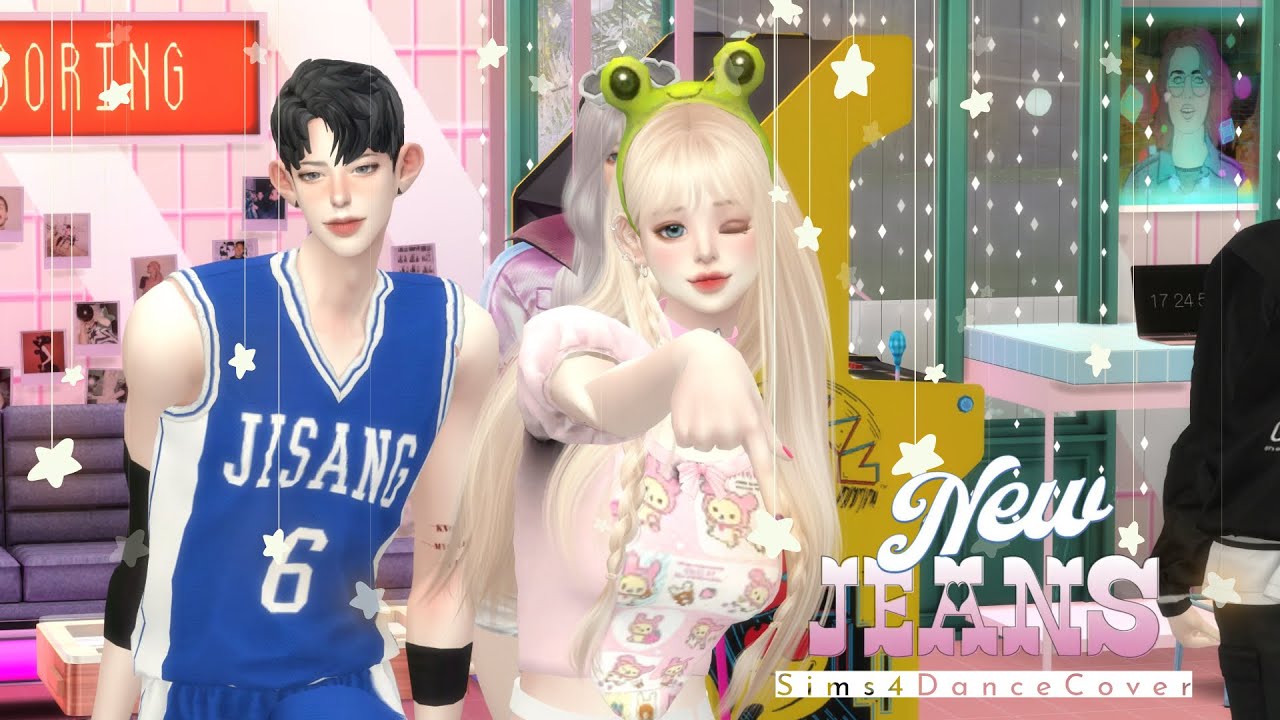 Sims 4💖 - NewJeans 뉴진스 'New Jeans' x Jungkook AI Cover Dance Cover(심즈4 ...