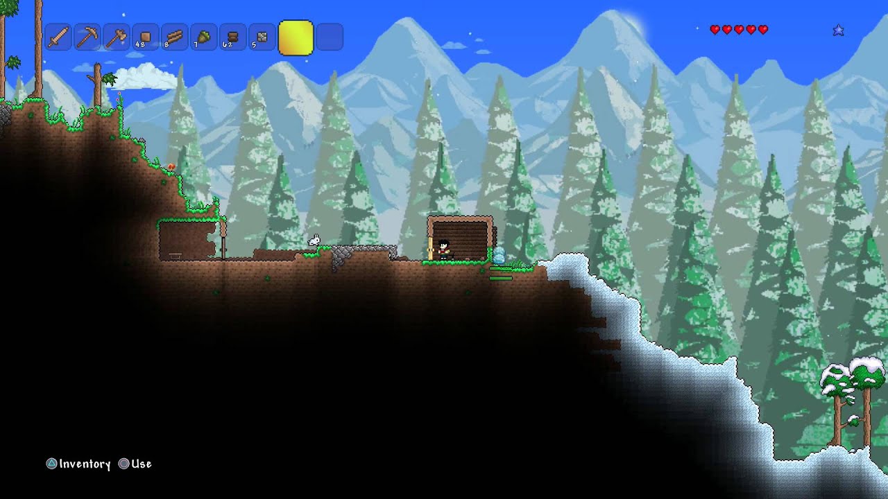 Terraria Gameplay (PS4) - YouTube
